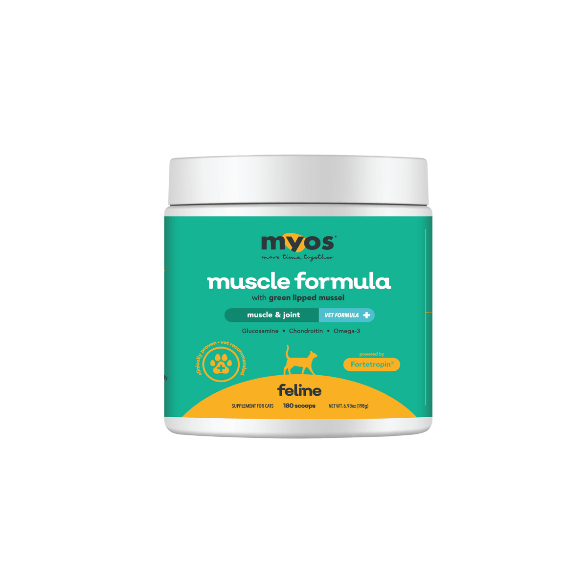 MYOS Feline Muscle and Joint Formula with Green Lipped Mussel – myospet.com